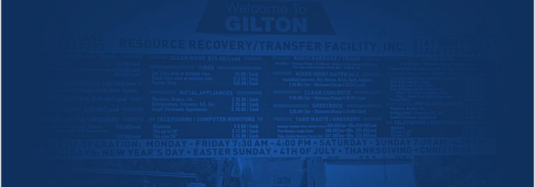 Public Disposal & Recycling - Gilton Solid Waste Management